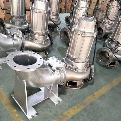 WQP不不锈钢潜水污水泵不锈钢潜水NLC排污泵潜污泵锈水钢化污工厂
