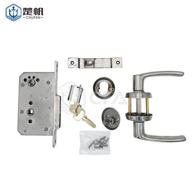 C3船用移门锁HS-2910驾驶台44311O锁防火推拉门304不锈6钢CCS船舶