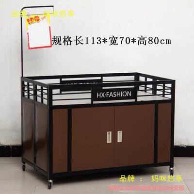超市促货摊销花车30151服装店货架甩车摆特推车折叠车商场卖展示