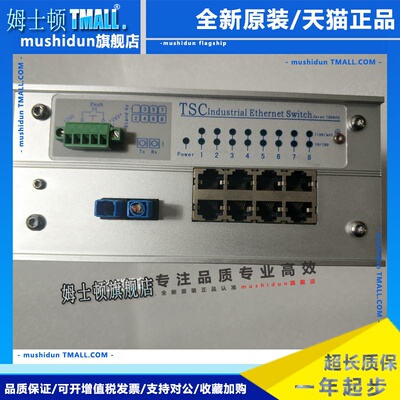 TSC 卓越工业交换机 Carat 1008 FC 功能正常 实拍图