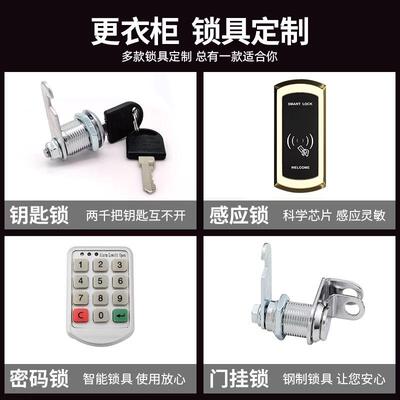 彩衣色更衣柜员工ZR-9963舍储物更柜带锁浴室换柜健身房寄存柜宿