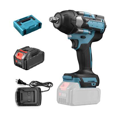 工级700扭工业级紧固电业动扳手汽修家用LGI冲击风无刷大功炮率扳