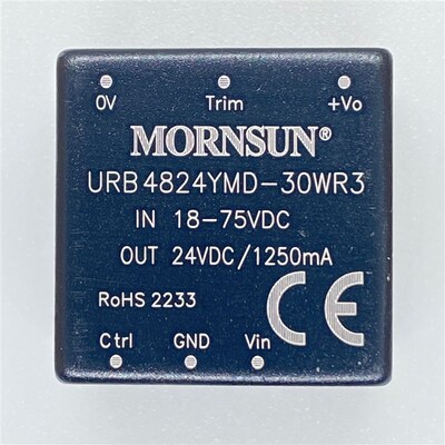 URB4824YMD-30WR3金升阳DC-DC电源模块18-75V转24V1.25A原装直拍