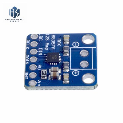 MAX98357A音频放大器模块3006 I2S 3W D类放大器无滤波DIY功放板