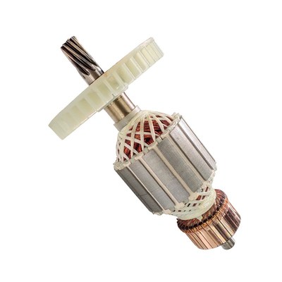 5016电链锯转子9齿 家用6018电锯405A伐木锯通用型手提锯电机配件