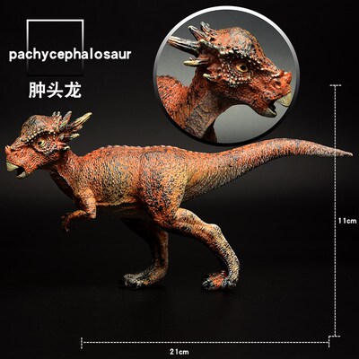 模型公仔肿头龙冥河r龙厚头龙撞墙龙硬头龙男孩礼物玩具