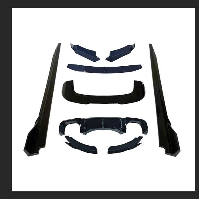 适用2013-2019款F85马X5M黑武士款套件前铲侧裙后唇顶翼