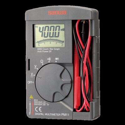 SANWA三和PM11口袋式数字万用表携带Pocket digital multimeter
