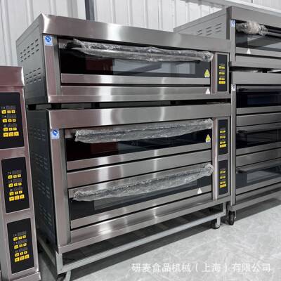 商业智能电烤箱一层三盘两层六盘可移动大容量烘焙electric oven