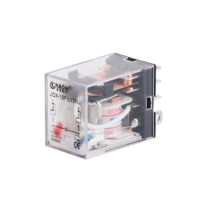 LY2NJ小型中间继电器JQX-13F AC220V DC24V 12V 大8脚HH62P63P64P