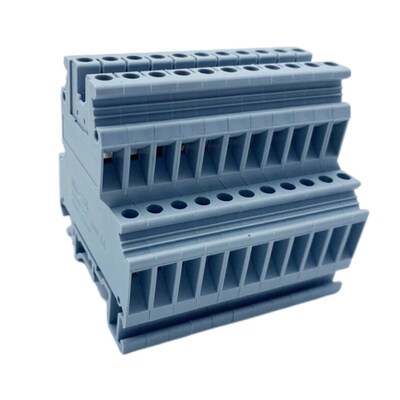 UKK2.5/UKK3/UKK5/MBKKB2.5双层接线端子组合式接线端子排