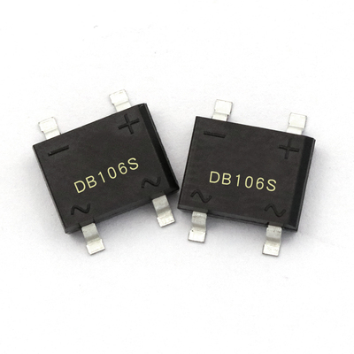 【TELESKY】整流桥 桥堆 整流器 DB106S 1A 600V SOP-4 (5个)