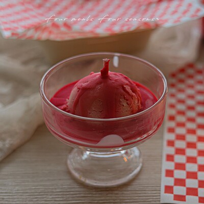 《草莓特调》好看特别女生伴手礼物香薰蜡烛fourmealsfourseasons
