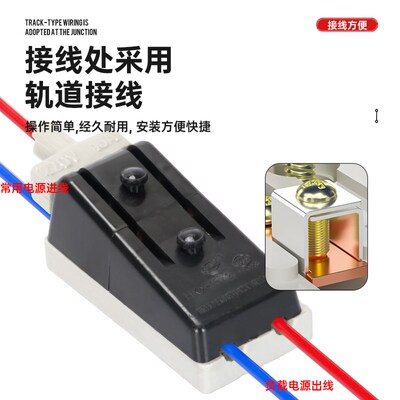 HK2闸刀开关耐用型开启式负荷开关2P32A63A隔离传统刀闸单投电闸