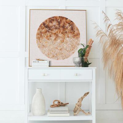 走现代轻奢高端然贝壳装饰画客TMK399厅沙发背景墙关廊挂天画餐厅