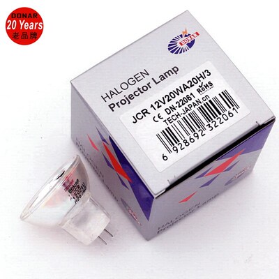 12V20W卤素杯灯JCR12V20WA20H/3显微镜普朗酶标仪灯杯灯泡卤钨JCR