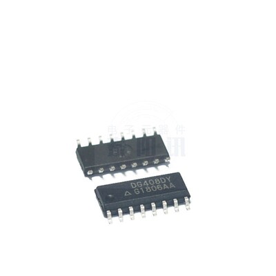 原装正品 DG408DY-T1-E3/SOIC-16 单路8通道CMOS模拟多路复用器
