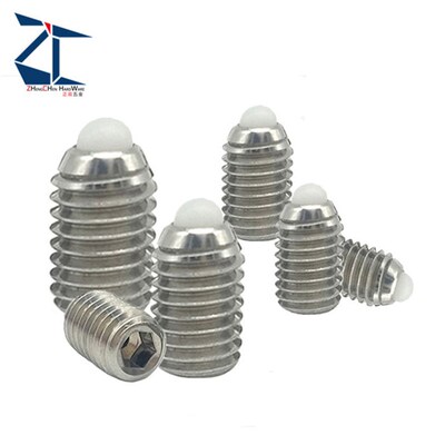 (品质保证)弹簧柱塞SPJK 3/4/5/6/8/10/12/16弹性螺丝定位销