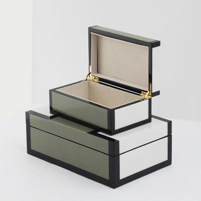现代创意样板间装饰北欧首饰新琴盒桌面DX200608摆件房家居钢收烤