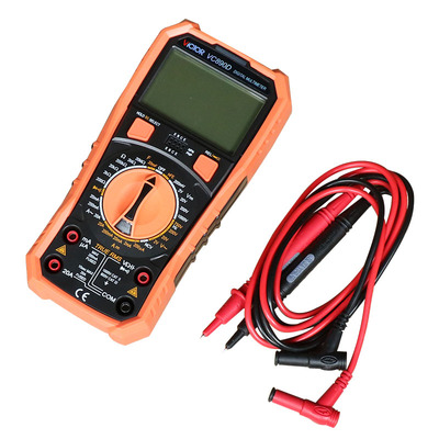 胜利高精度数字万用表VC890D电容防烧维修电工全智能多用电表配件