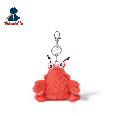 Nomielle鲁比红螃蟹挂件毛绒玩具玩偶安抚娃娃出街挂件饰品礼物