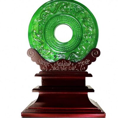 古法琉璃B-PTFM0073和氏壁 客厅 书房 办公室商务礼品摆件珍藏品