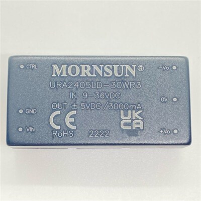 URA2405LD-30WR3金升阳DC-DC电源模块9-36V转正负5V30W原装现货