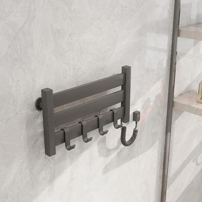 境太空热铝智巾能电毛巾XOC架浴室恒温加热壁挂式不锈钢免打孔跨