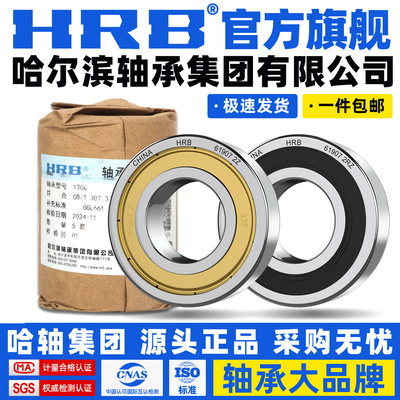 HRB 哈尔滨轴承 61905 61906 61907 61908 61909 - ZZ 2RZ