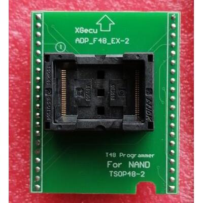 TSOP48 NAND适配座 ADP_F48-EX-2 烧录测试座 T48编程器专用