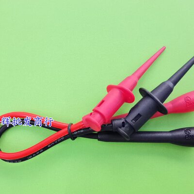 万用表表笔线转IC夹测试钩安捷伦表笔可伸缩钩测试线34138A-37904