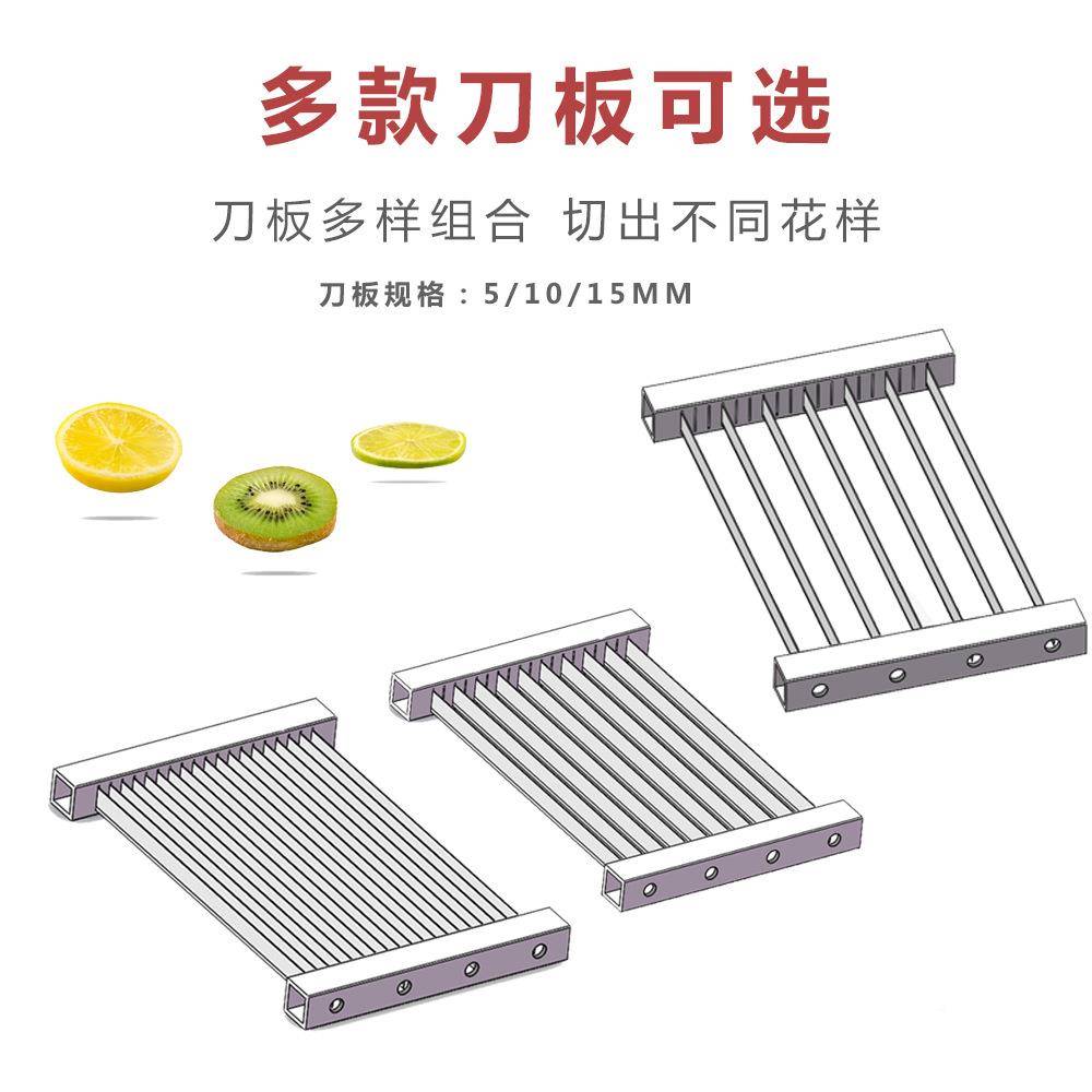 厂货新款商多功能店后厨切片机切菜器手动锈XYQB01不钢果蔬饭切用