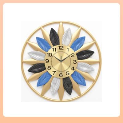 ◃客厅钟表挂钟钟表孔雀挂钟客厅家用装饰大气艺术挂墙挂表静音