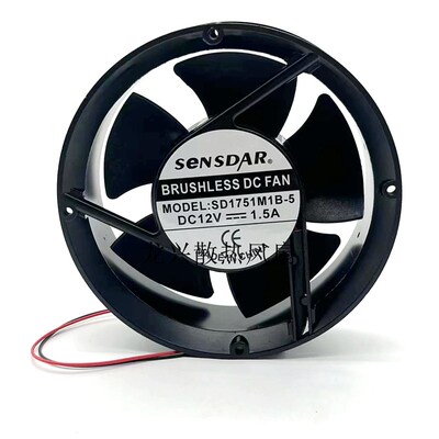 全新SENSDAR盛仕达 SD1751M2B DC24V 12V 1.50A 大风量变频器风扇
