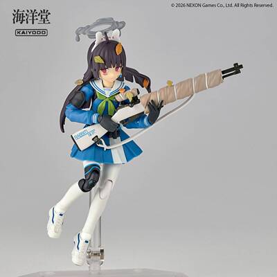 预订海洋堂 转轮科技 BA 蔚蓝档案 霞泽美游 可动