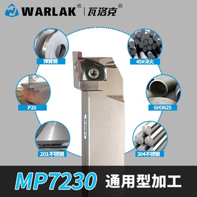 数控车床刀具立装浅圆头槽刀片不锈钢卡簧槽三角切断槽刀粒GBA43R