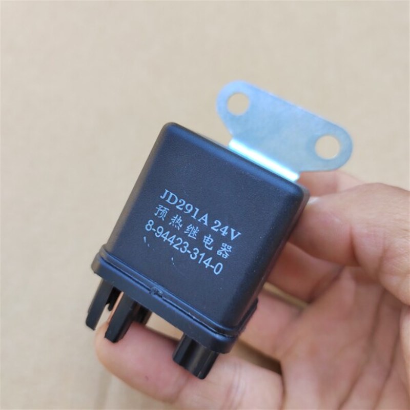 五十铃预热起动继电器启动福田雷沃欧豹收割机农用货车12V24伏60A