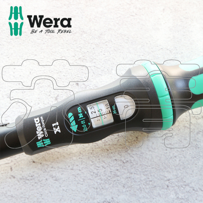 德国Wera维拉Click-Torque X1/X2/X3/X4插换式可调扭力扭矩扳手