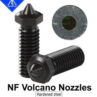 Mellow 耐高温高精度NF-火山硬化钢3D打印机E3DV6挤出头热端喷嘴