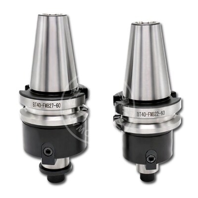 数控加工BT40强力刀柄CNC高精度FMB刀柄BT40-FMB22-60L-100L