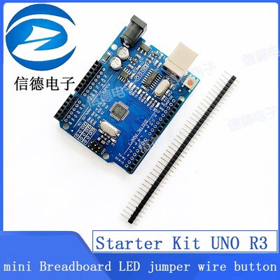 Starter Kit UNO R3 mini Breadboard LED jumper wire button