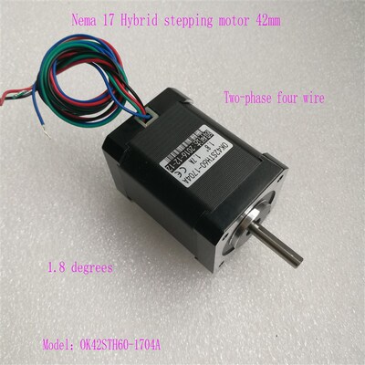 NEMA 17 Stepper Motor with 75N.cm 1.7A OK42STH60-1704A