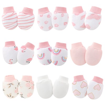 Newborn Antiscratch Gloves Infant Antiface Scratch Gloves Ba