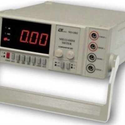 中国台湾路昌Lutron MO-2002桌上型微电阻计高精度四线式测量过载