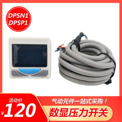 电子数显压力开关 DPSN1/DPSP1-01/10-020安装框支架开关电源线