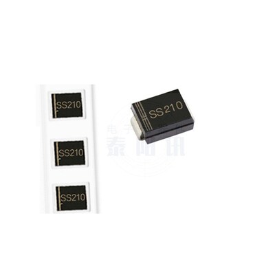 肖特基二极管SS210 SR2100 SMB DO-214AA 2A/100V (50个)  泰阳讯