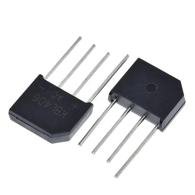 整流器KBL406 407 410 KBL608 KBL610 4/6A1000V整流桥堆扁桥全桥