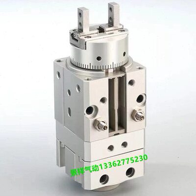 旋转手指气缸MRHQ10D 16D 20D 25D-90S/180S-N摆动气夹爪角度可调