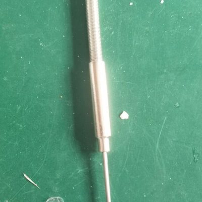 1.5mm特细PT100铠装热电阻 进口PT1000A 测温探头WZPK-191 铂电阻