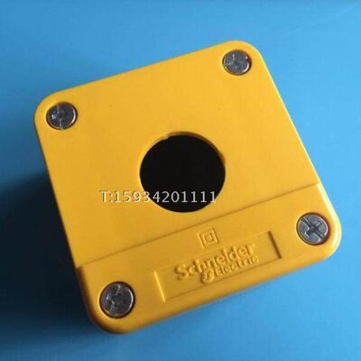 按钮开关盒 XALB01YC XAL-B01YC 单孔按钮盒